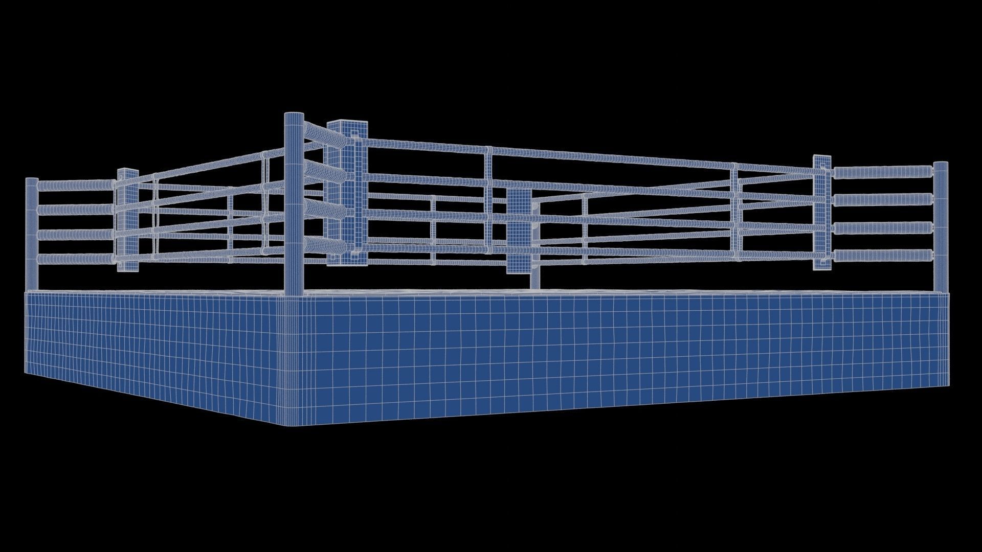 Boxing Ring 3D model | CGTrader