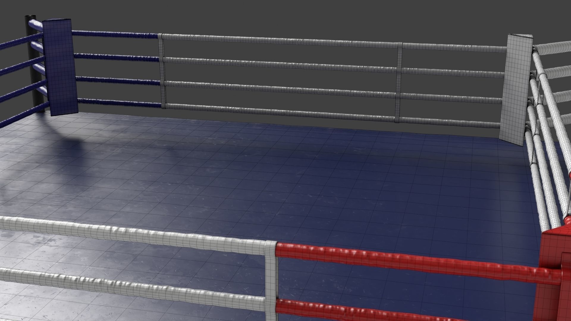 Boxing Ring 3D model | CGTrader
