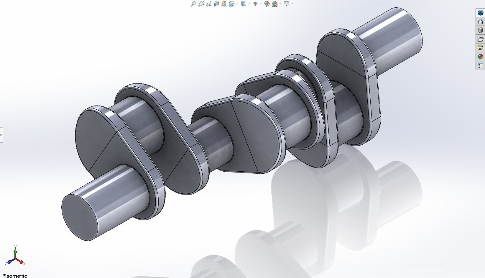 Car Engine V6 animated - solidworks 3D model animated rigged | CGTrader