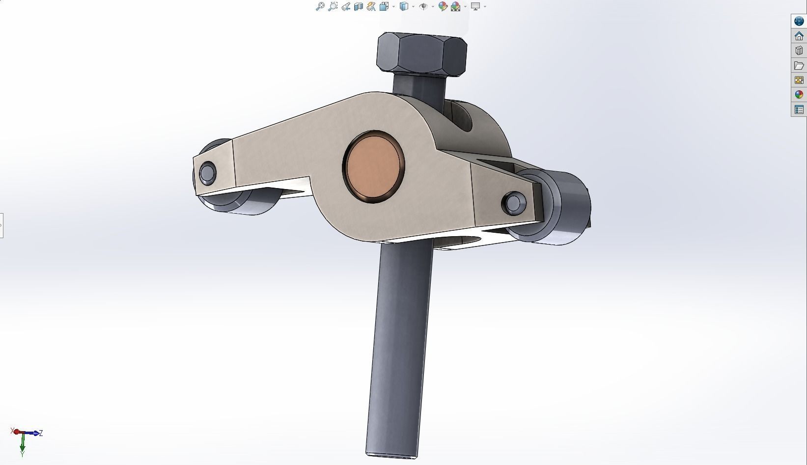 Car Engine V6 animated - solidworks 3D model animated rigged | CGTrader