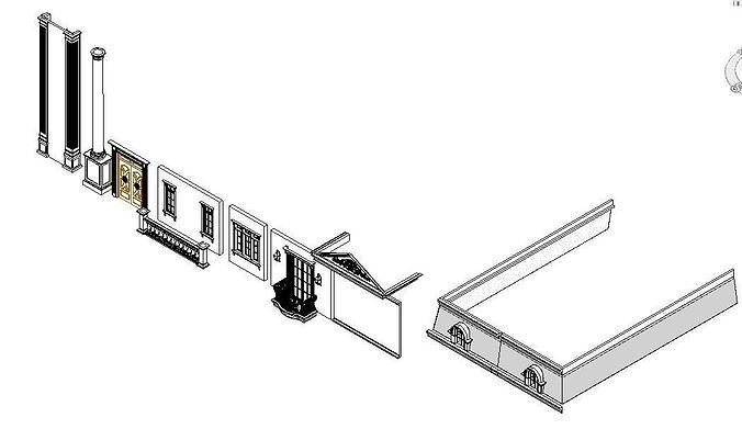 CLASSIC Elements 3D model | CGTrader