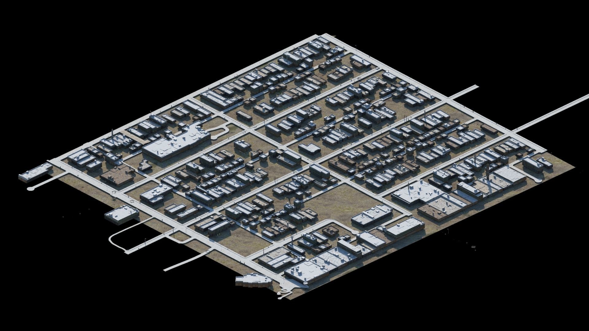 3D model City Cityscape Middle Eastern Desert Arabian Building 02 VR ...
