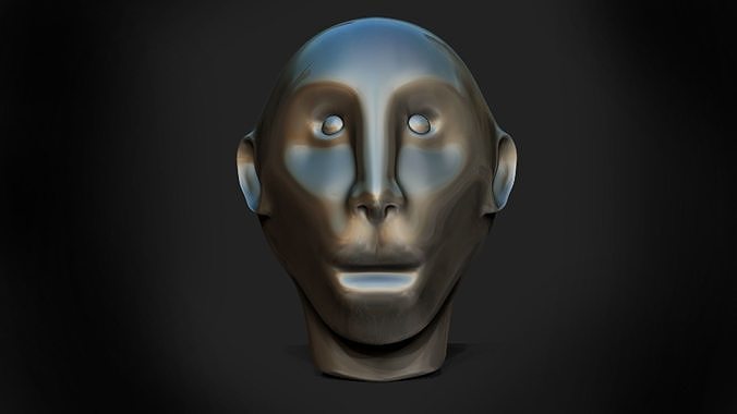 3D model Monkey Head 3D Model VR / AR / low-poly | CGTrader