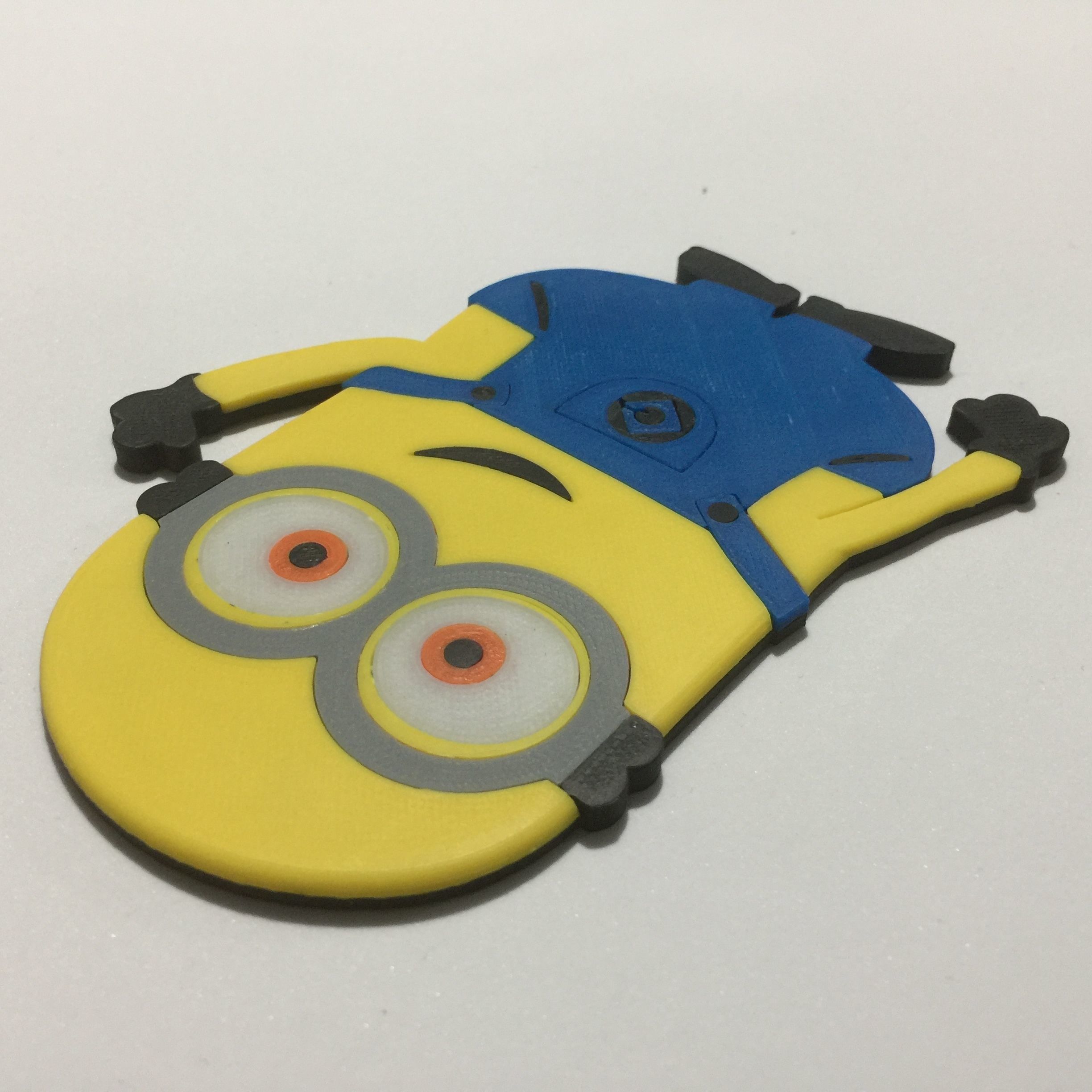 Minion Coaster free 3D model 3D printable | CGTrader