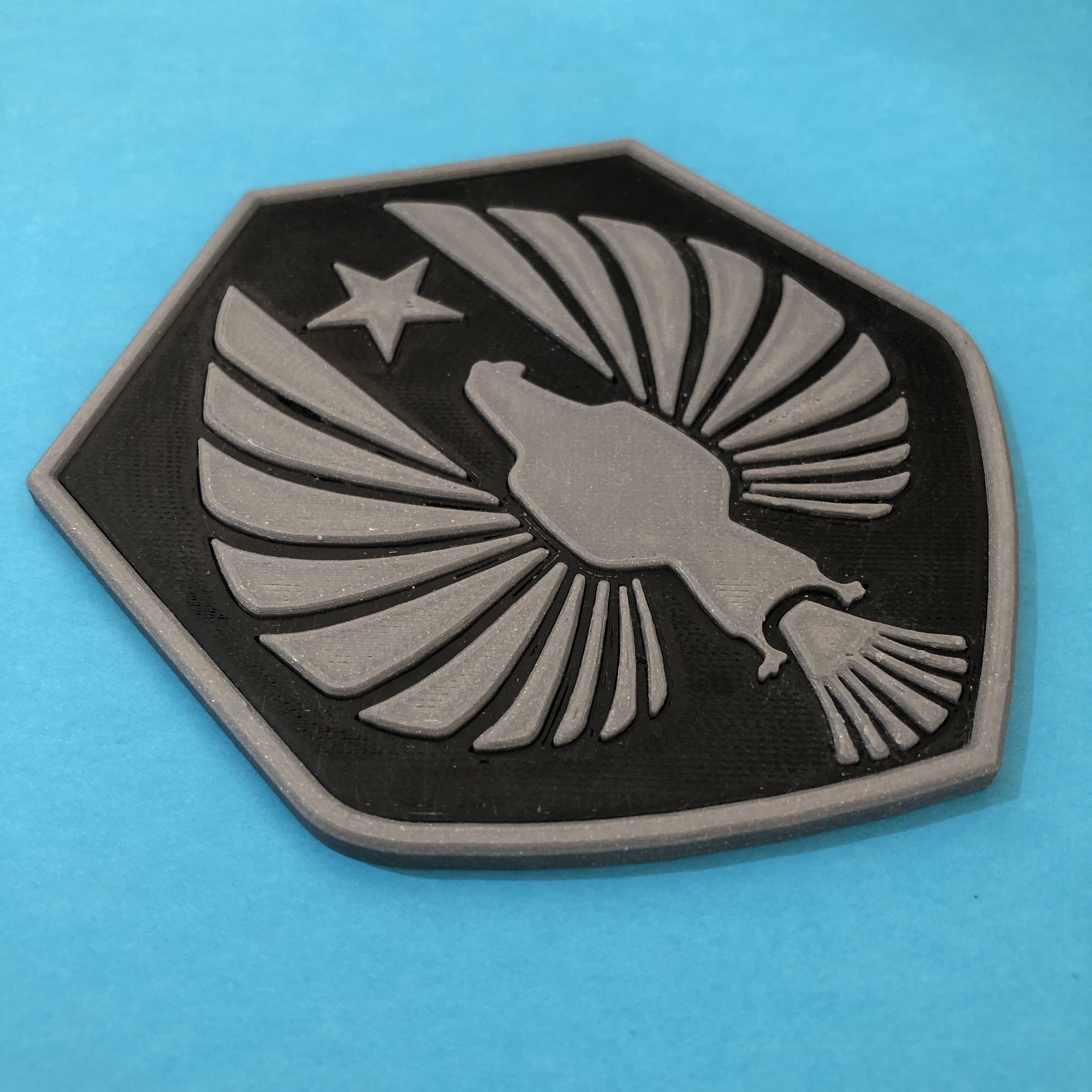 Pacific Rim PPDC Logo Coaster 3D model 3D printable | CGTrader