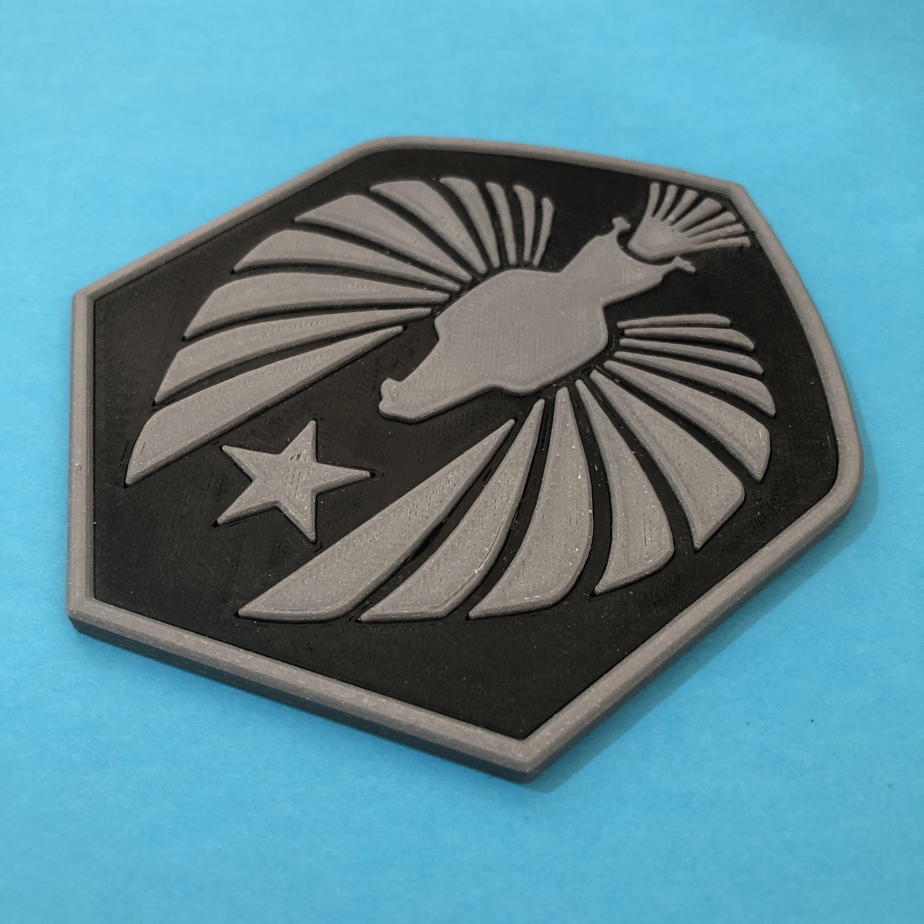 Pacific Rim PPDC Logo Coaster 3D model 3D printable | CGTrader