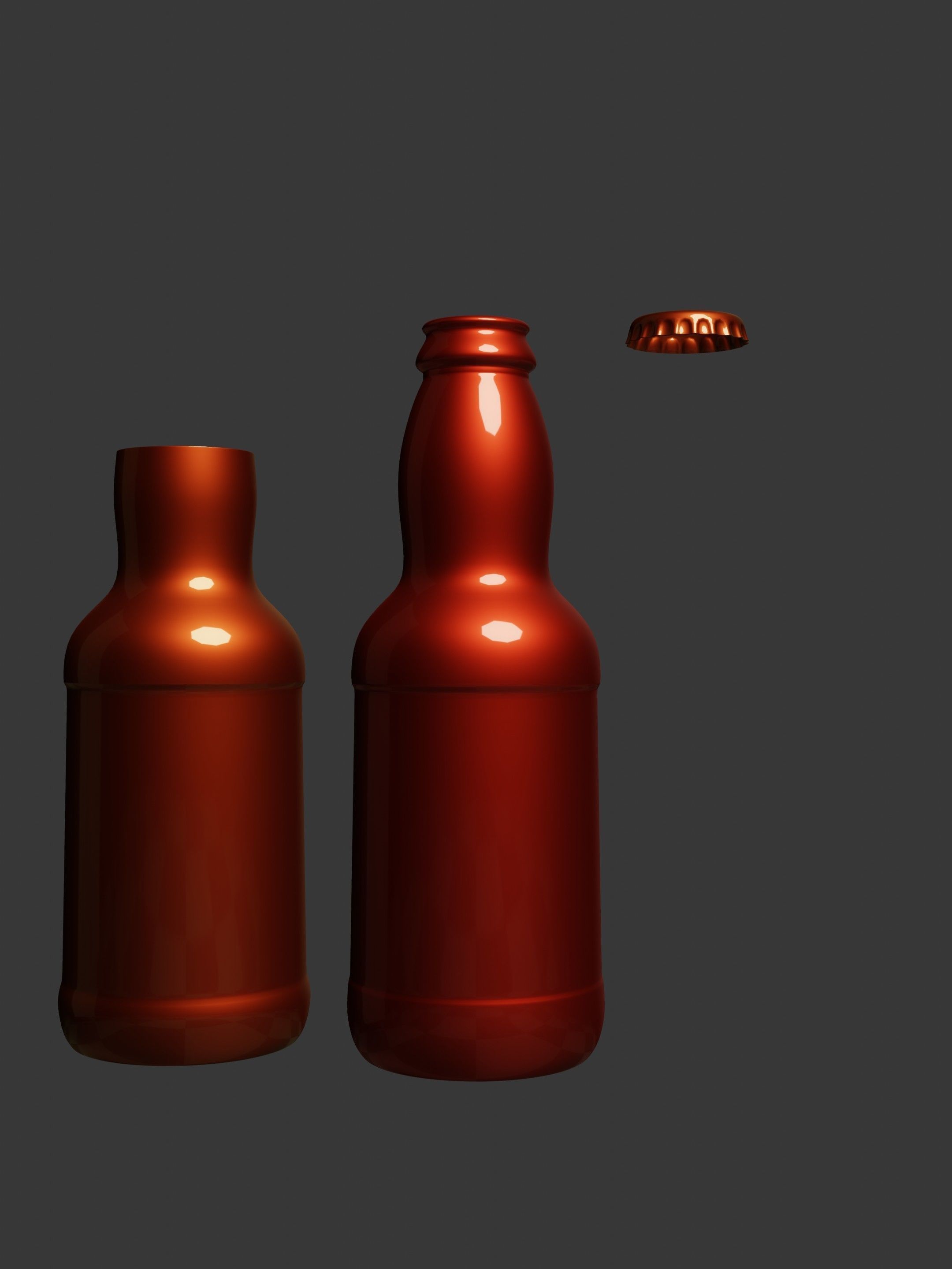 Beer Bottle free 3D model | CGTrader