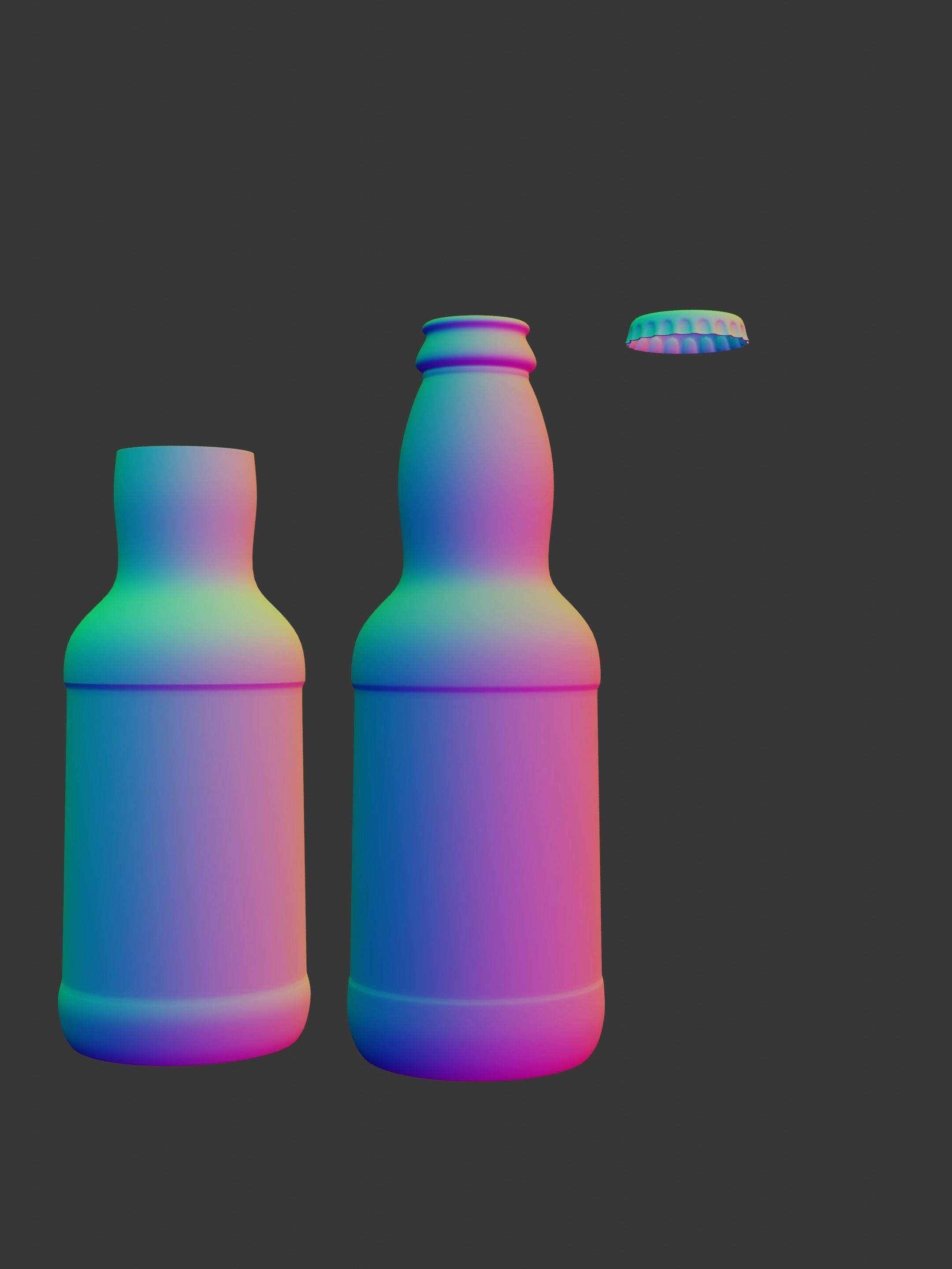 Beer Bottle free 3D model | CGTrader