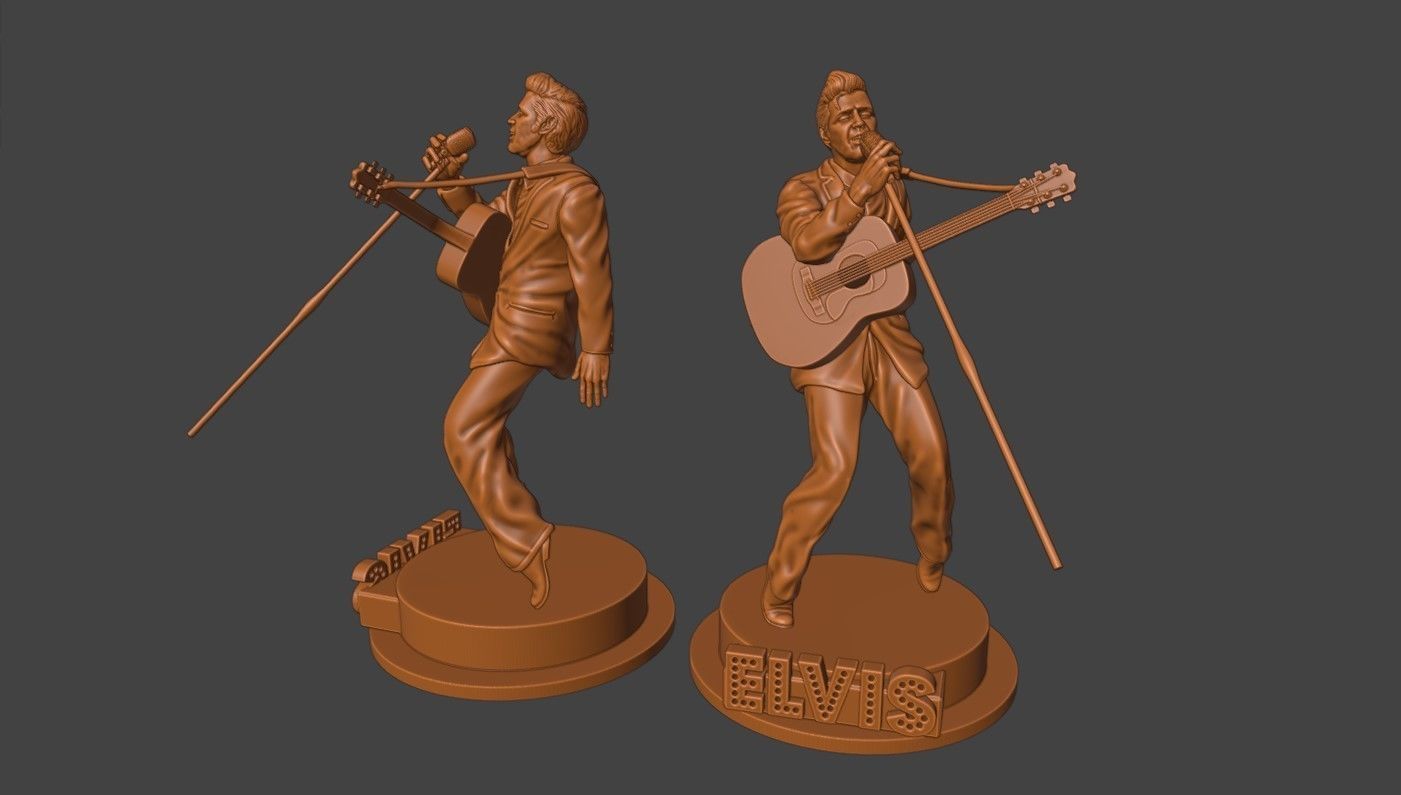 Elvis Presley - 3D printing 3D model 3D printable | CGTrader