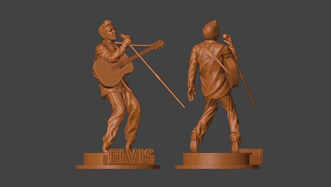 Elvis Presley - 3D printing 3D model 3D printable | CGTrader