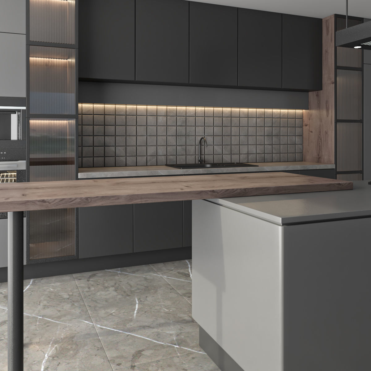 kitcen set 30 3D model | CGTrader