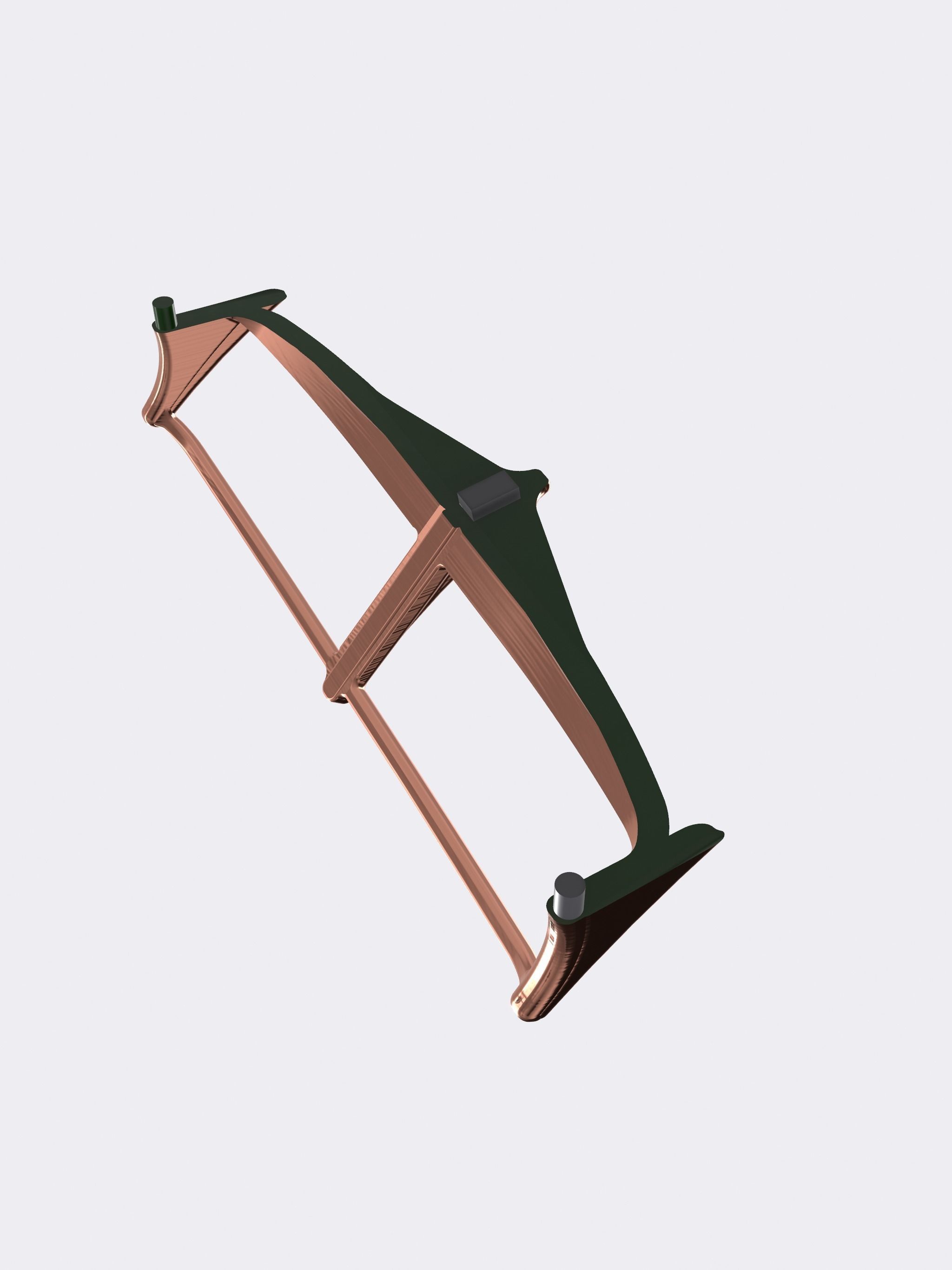 HOT ROD Sleek Duvall windscreen frame 3D model 3D printable | CGTrader
