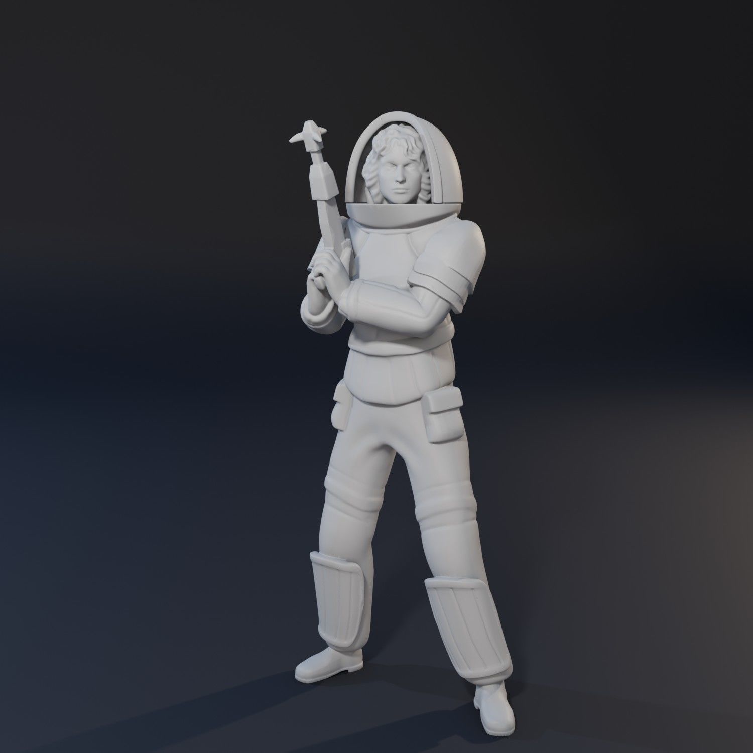 Ellen Ripley 3D model 3D printable | CGTrader