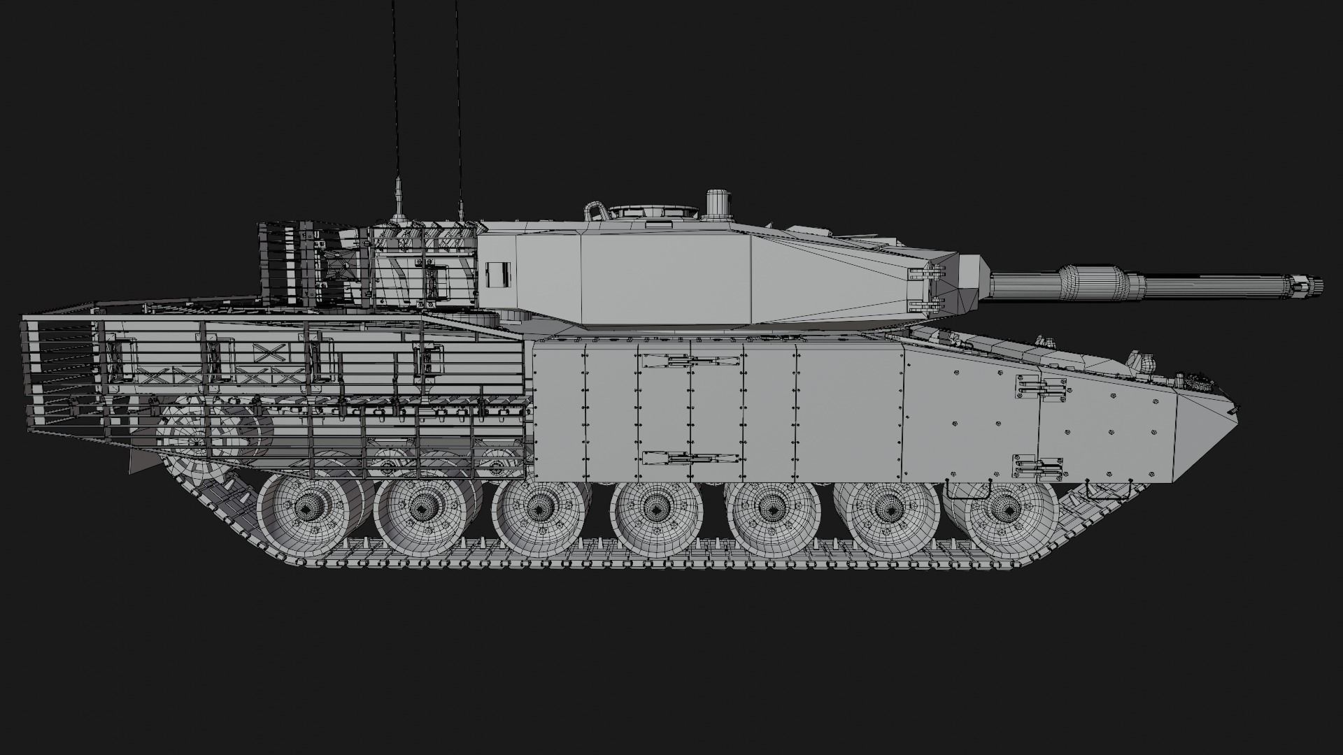 3D model Leopard 2a4-t1 VR / AR / low-poly | CGTrader