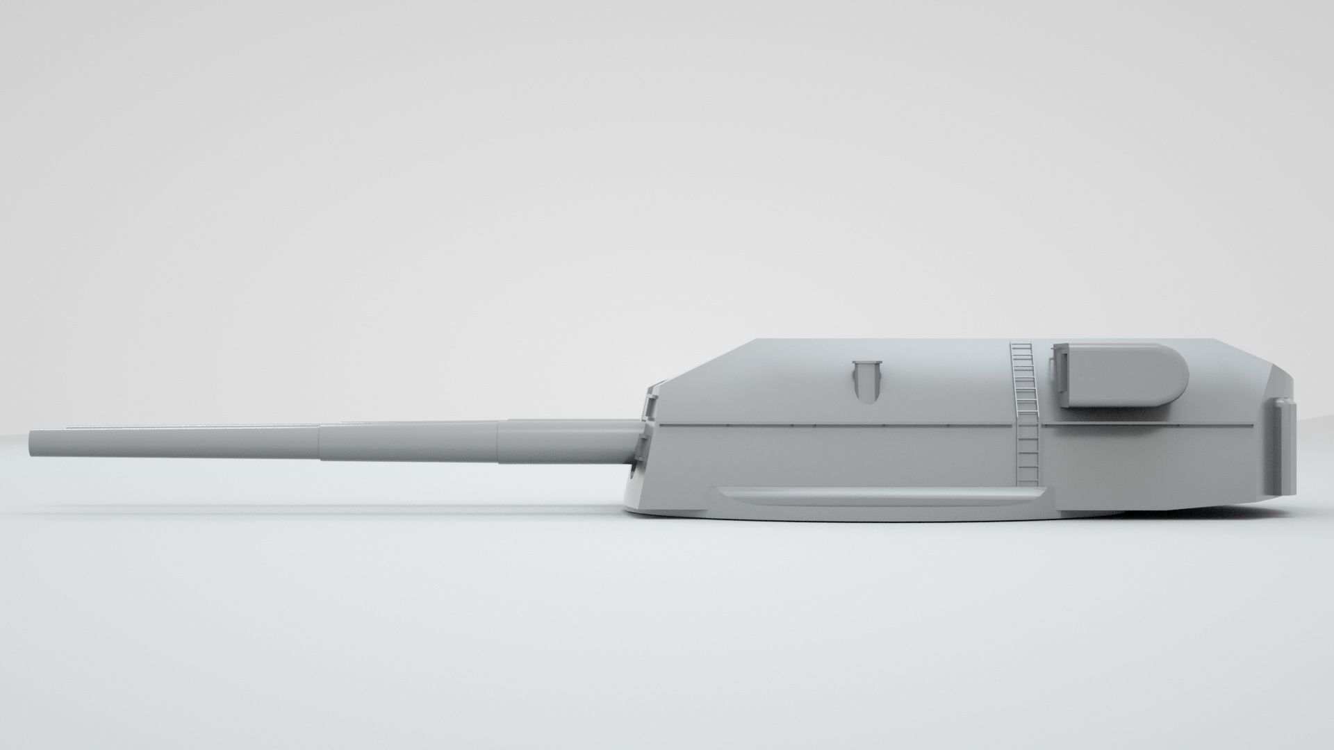 38cm 380mm SK C - 34 Bismarck Naval Gun 3D model rigged | CGTrader