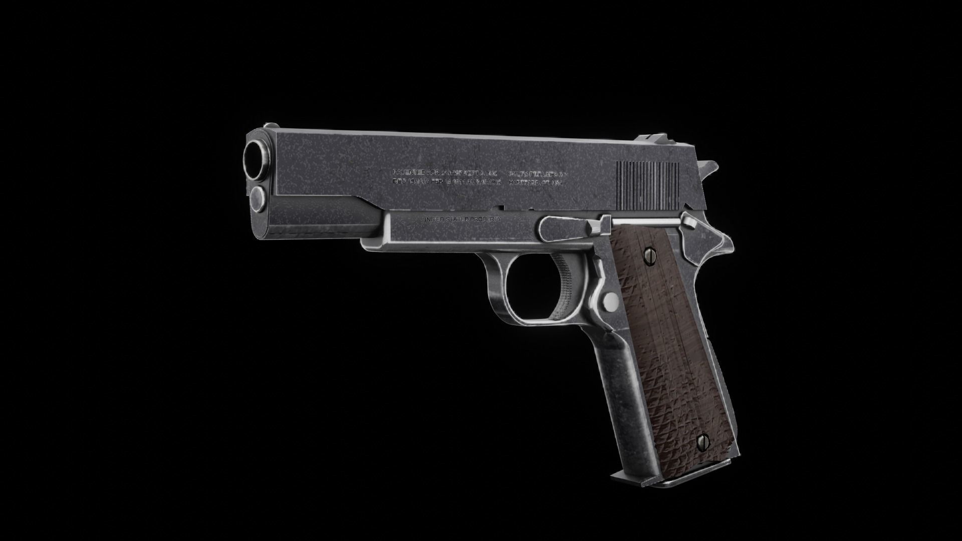 3D model Colt 1911 3D model VR / AR / low-poly | CGTrader