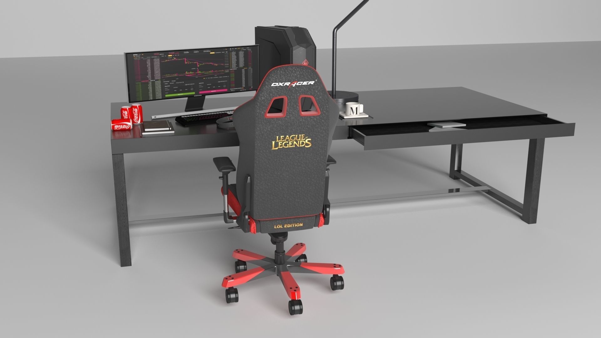 gaming pc computer 3D model | CGTrader