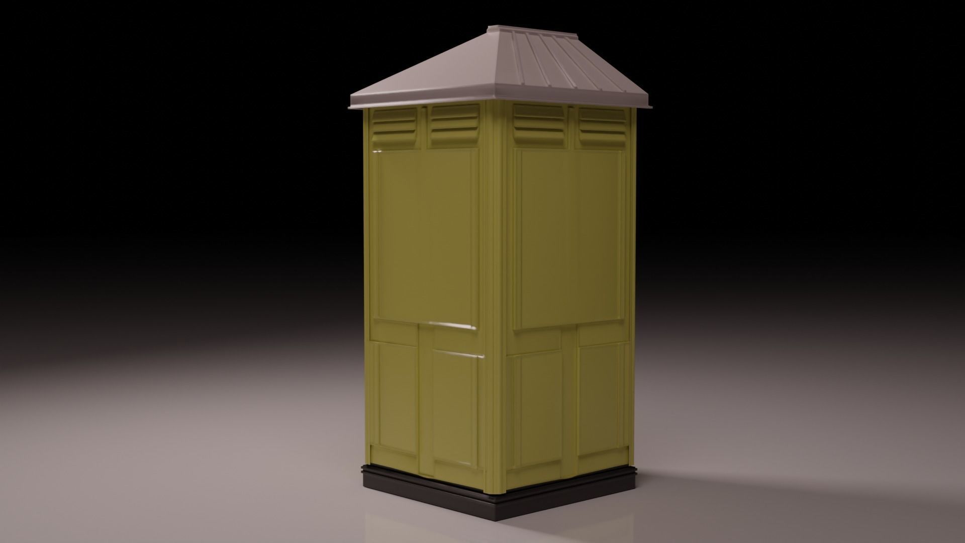 Porta Potty 3D model | CGTrader