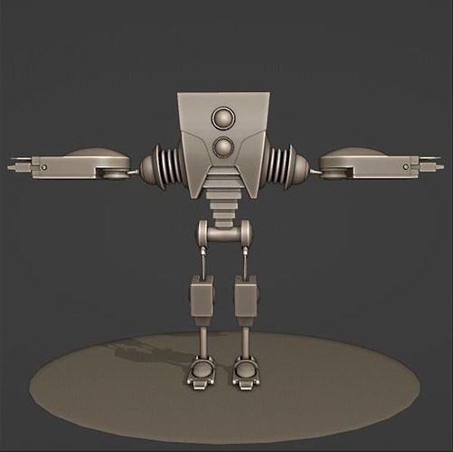 Stylized Robot Character 3D model | CGTrader