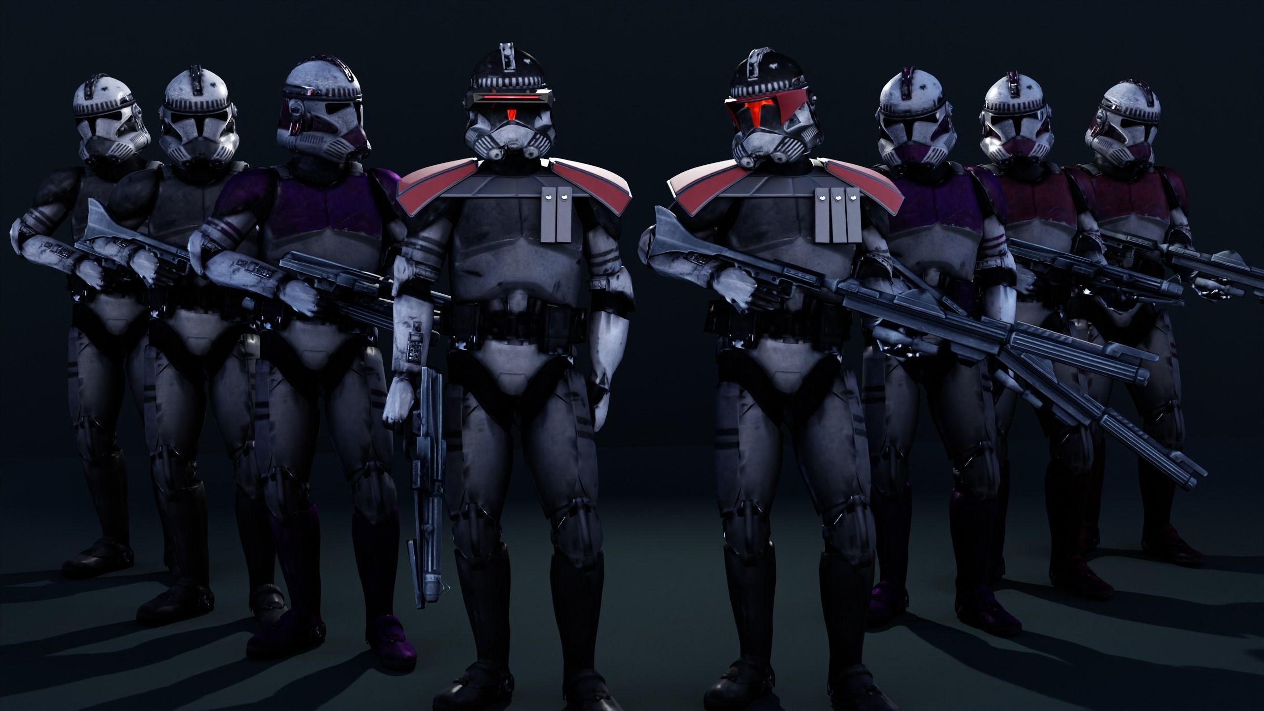 Clones Trooper Special OPS Rigged 3D model rigged | CGTrader