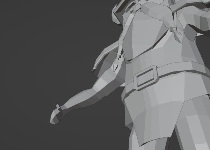 3D model 3D Dwarf Blender VR / AR / low-poly | CGTrader