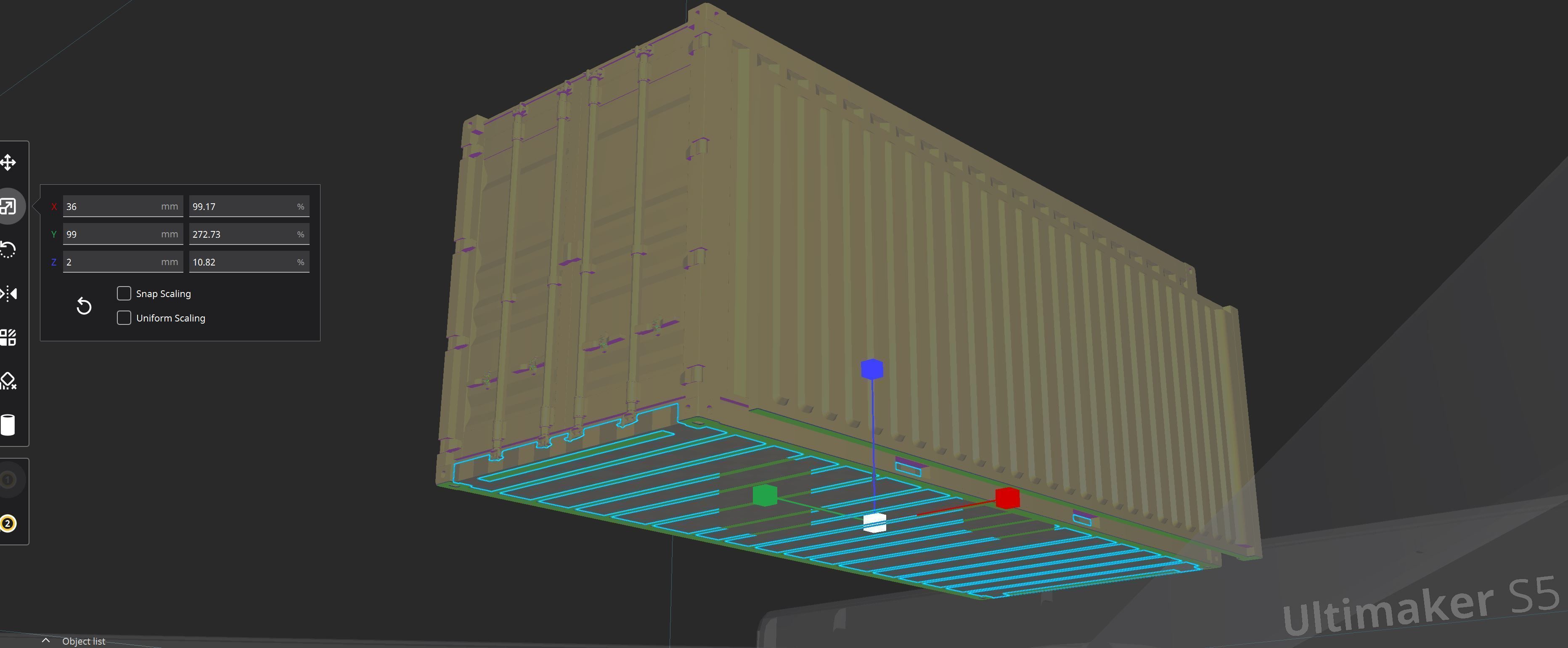 Shipping container 20DV printable 3D model 3D printable | CGTrader