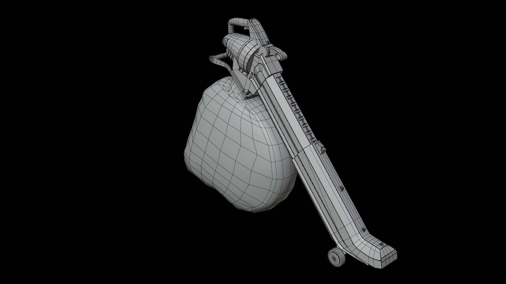 3D model Leaf Blower and Vacuum VR / AR / low-poly | CGTrader