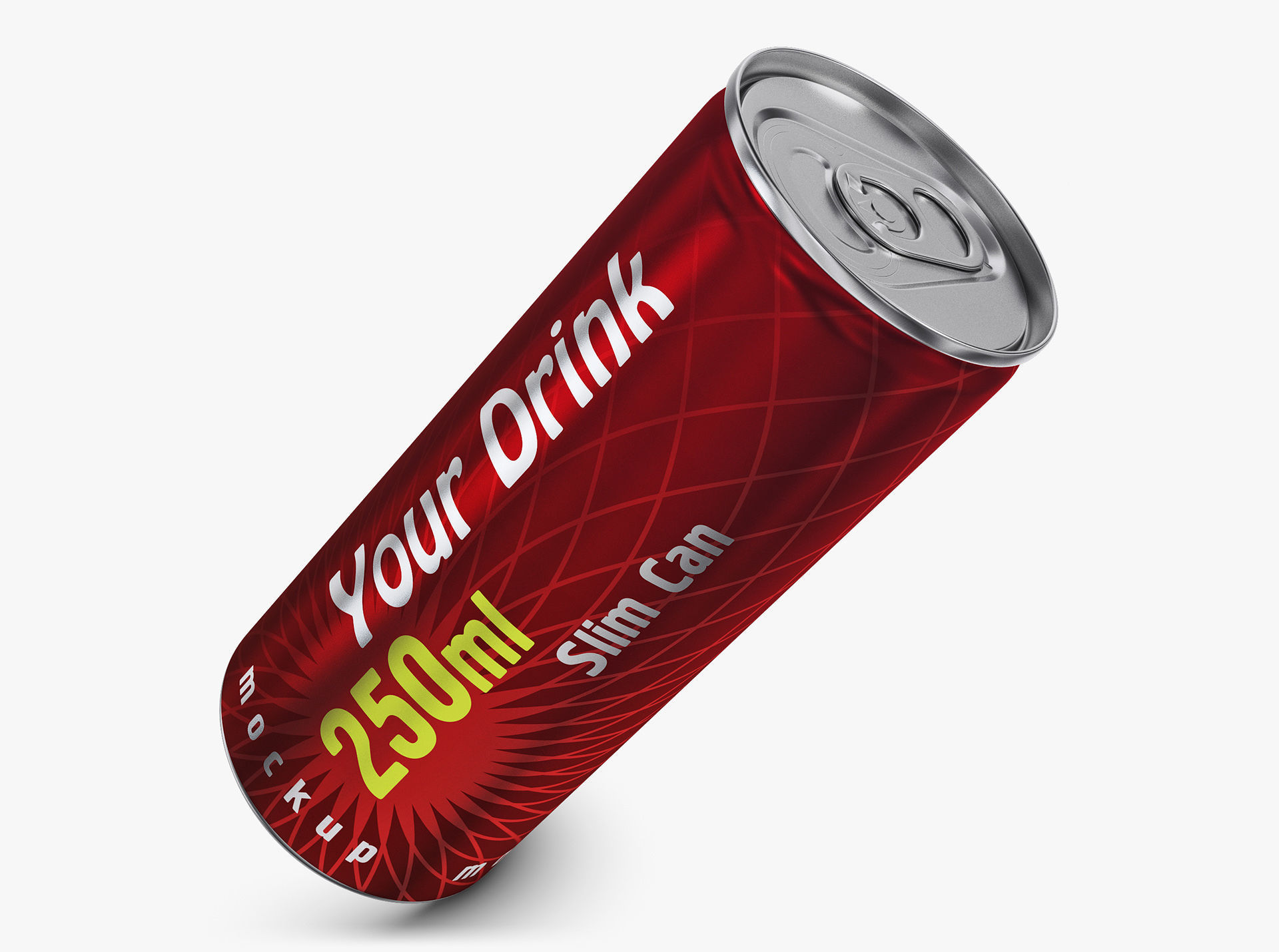 Aluminum Slim Can 250ml v 2 3D model | CGTrader