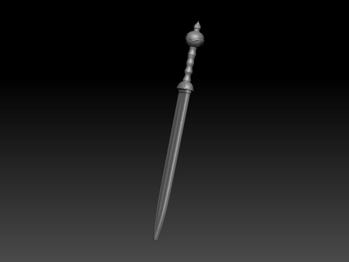 roman sword 3D model | CGTrader