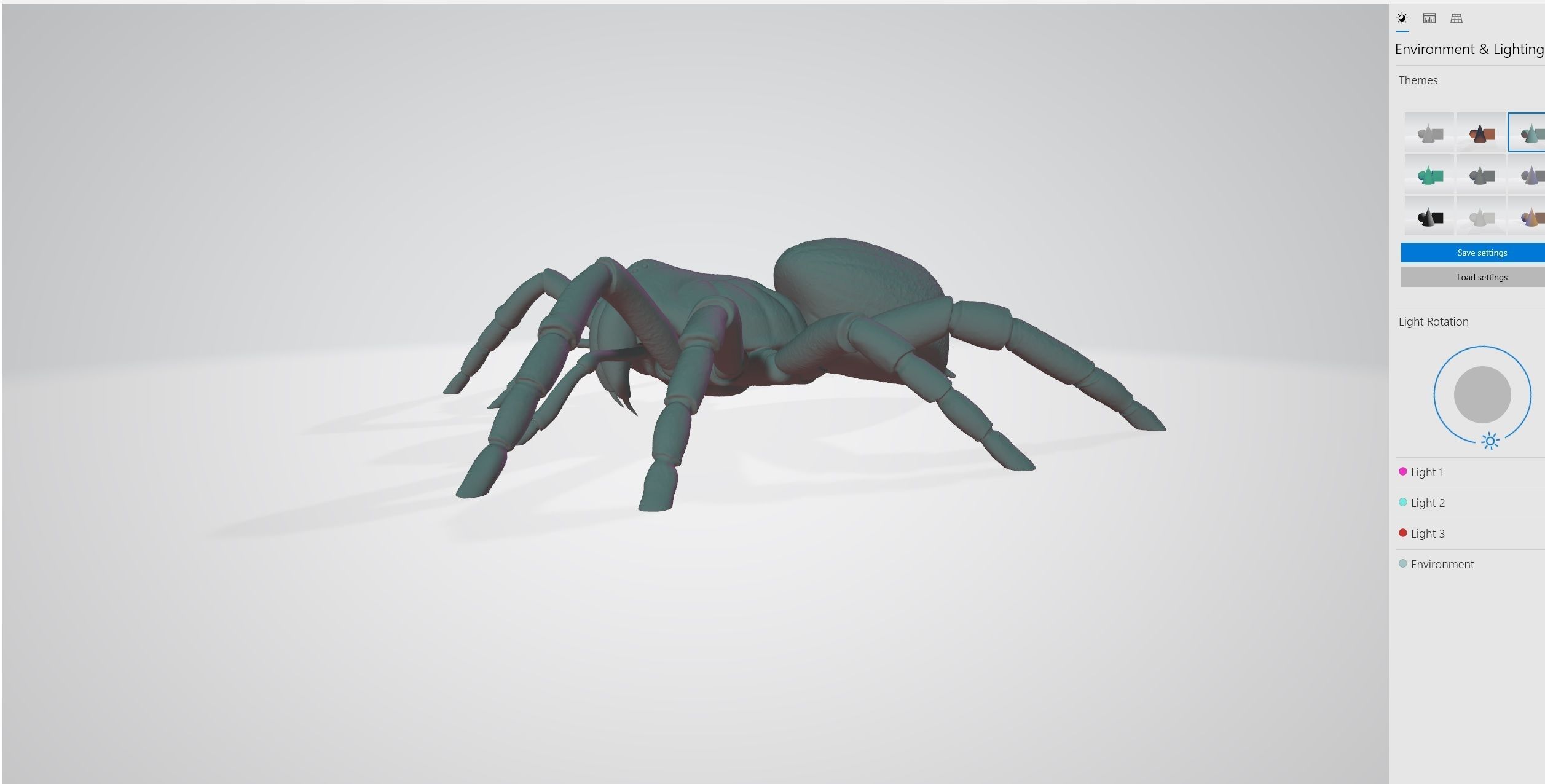 Spider stl 3D model 3D printable | CGTrader