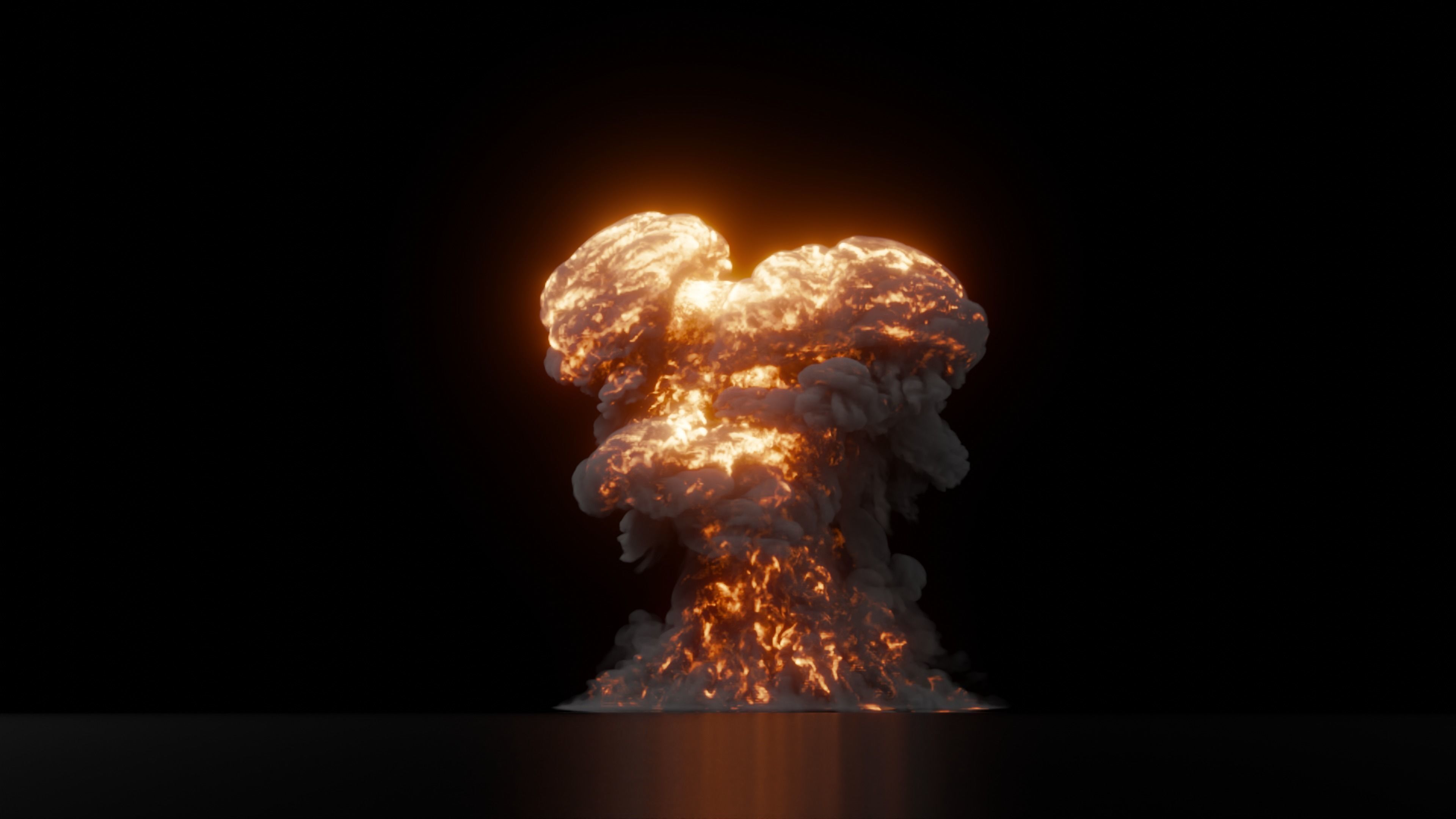 Fuel Explosion VDB-Pack 3D Model 3D model | CGTrader