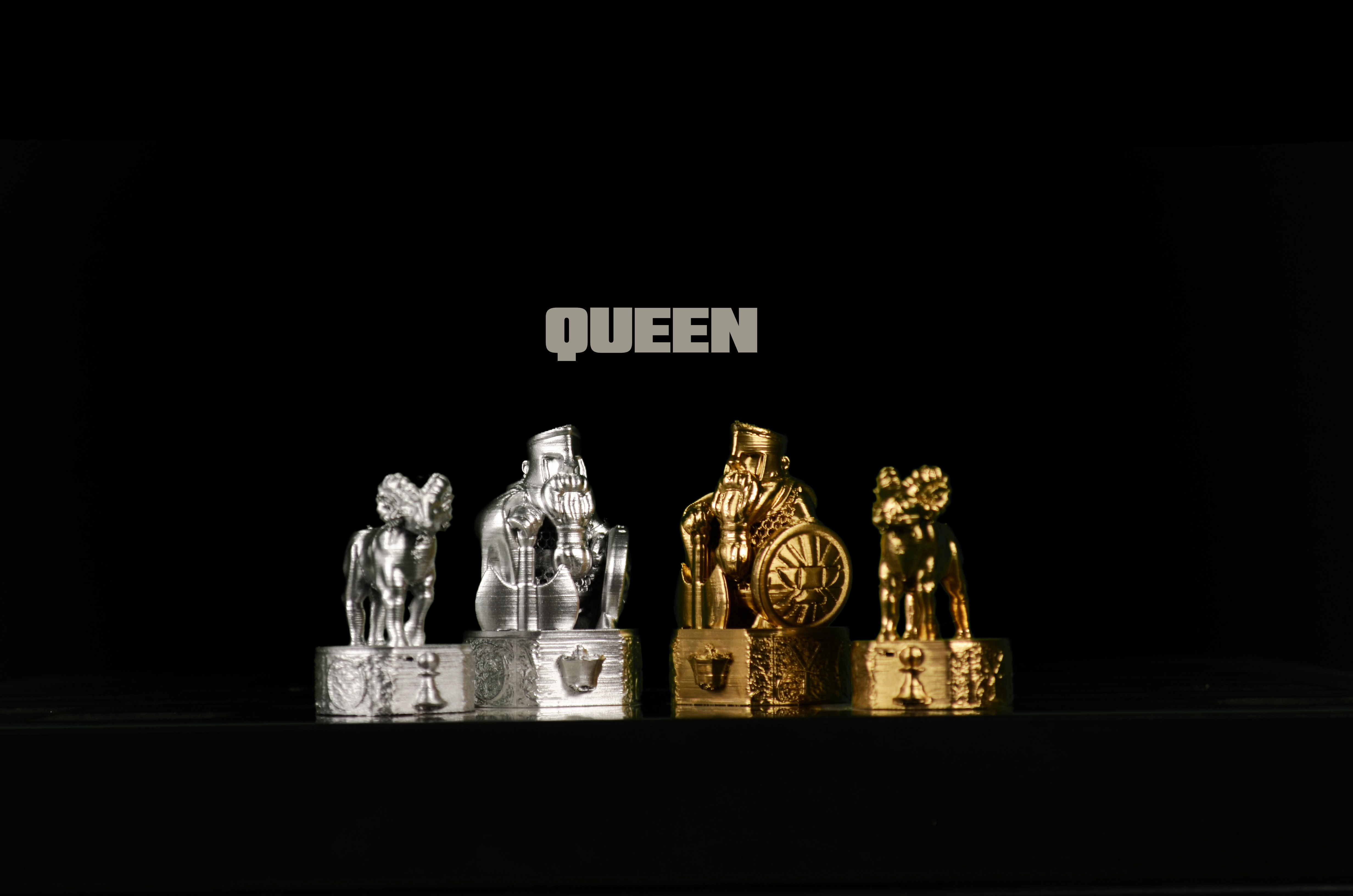 Dwarf Chess Set-Medieval Dwarfs Chess Set 3D model 3D printable | CGTrader