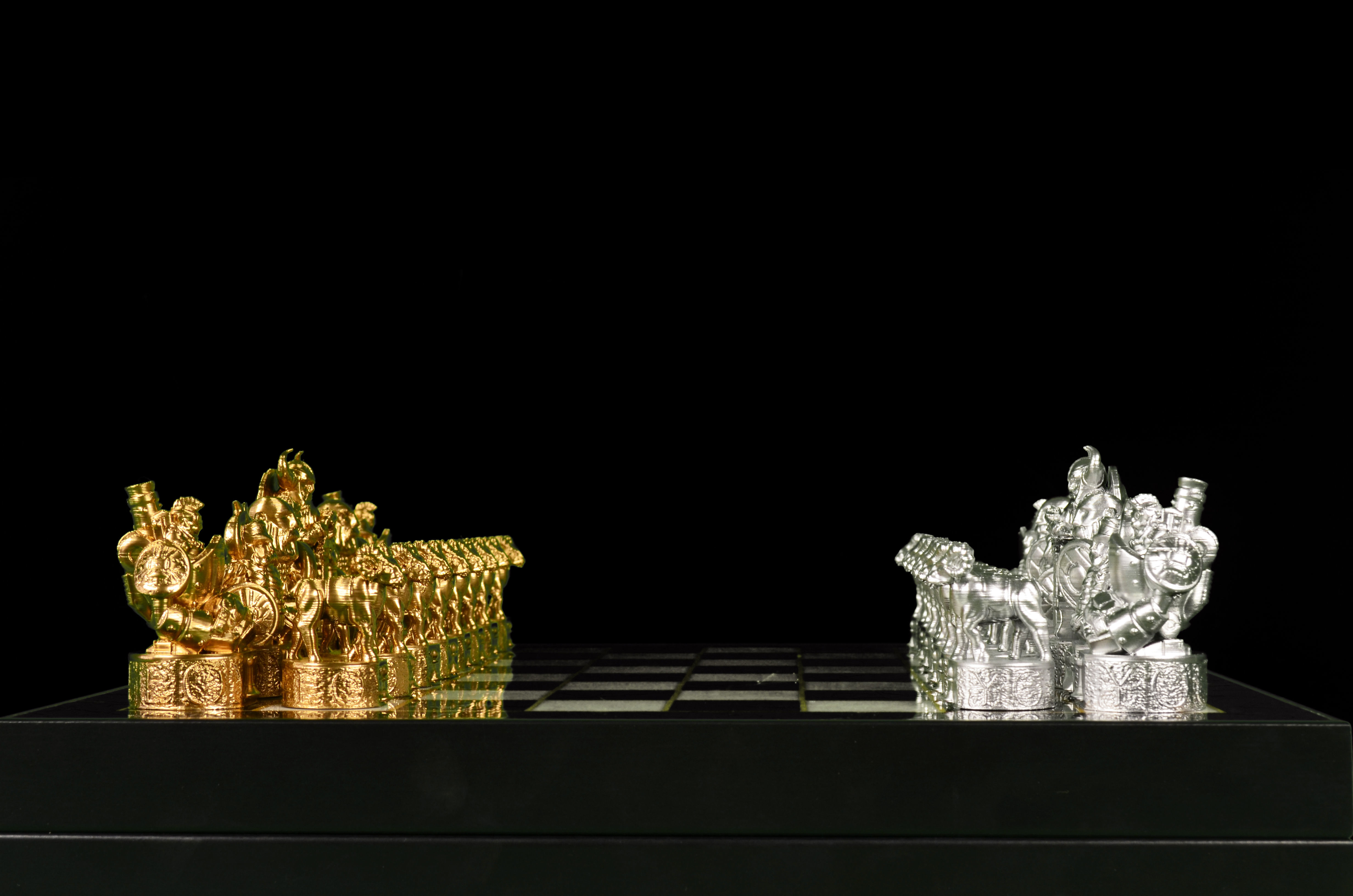 Dwarf Chess Set-Medieval Dwarfs Chess Set 3D model 3D printable | CGTrader