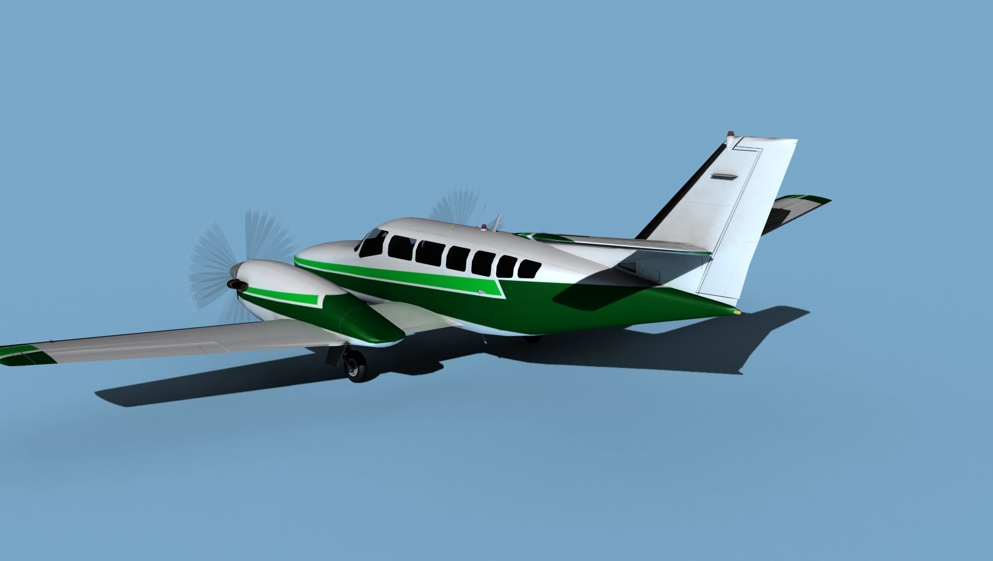 Cessna F406 Caravan II V06 3D model rigged | CGTrader