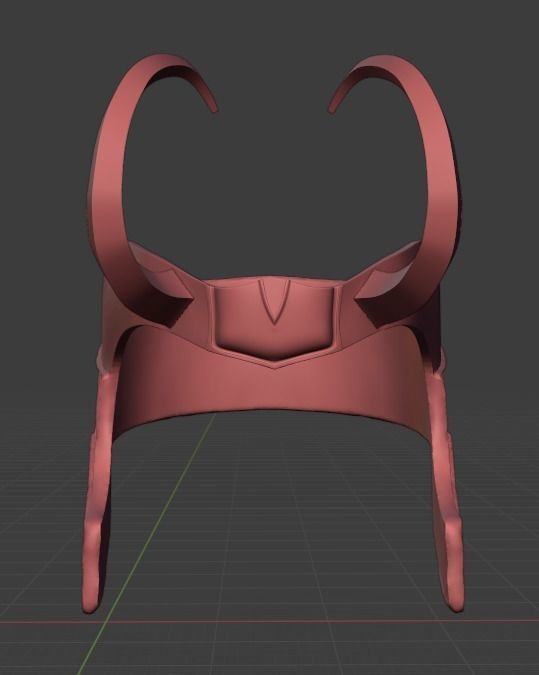 Loki Crown Helmet with Horns 3D model 3D printable | CGTrader
