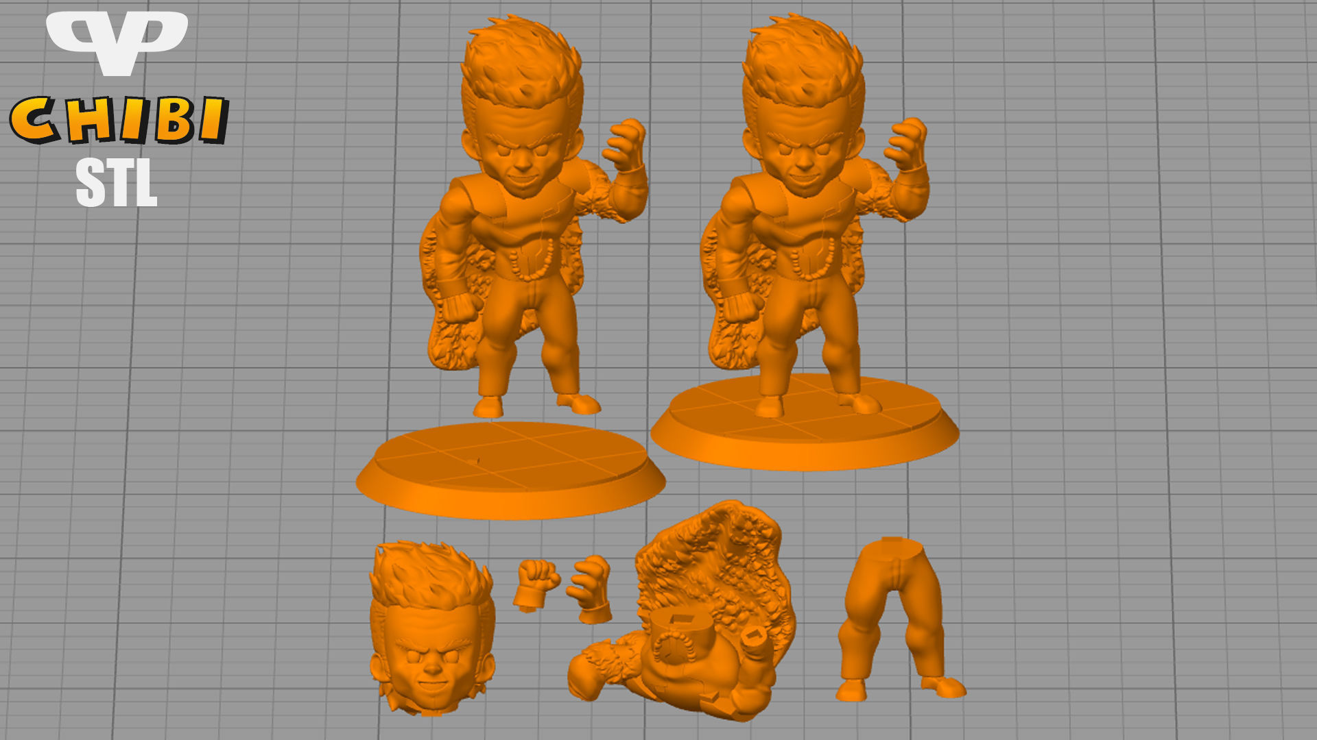 Collector Chibi STL for 3D Printing ChibiSTL 3DXM 3D model 3D printable ...