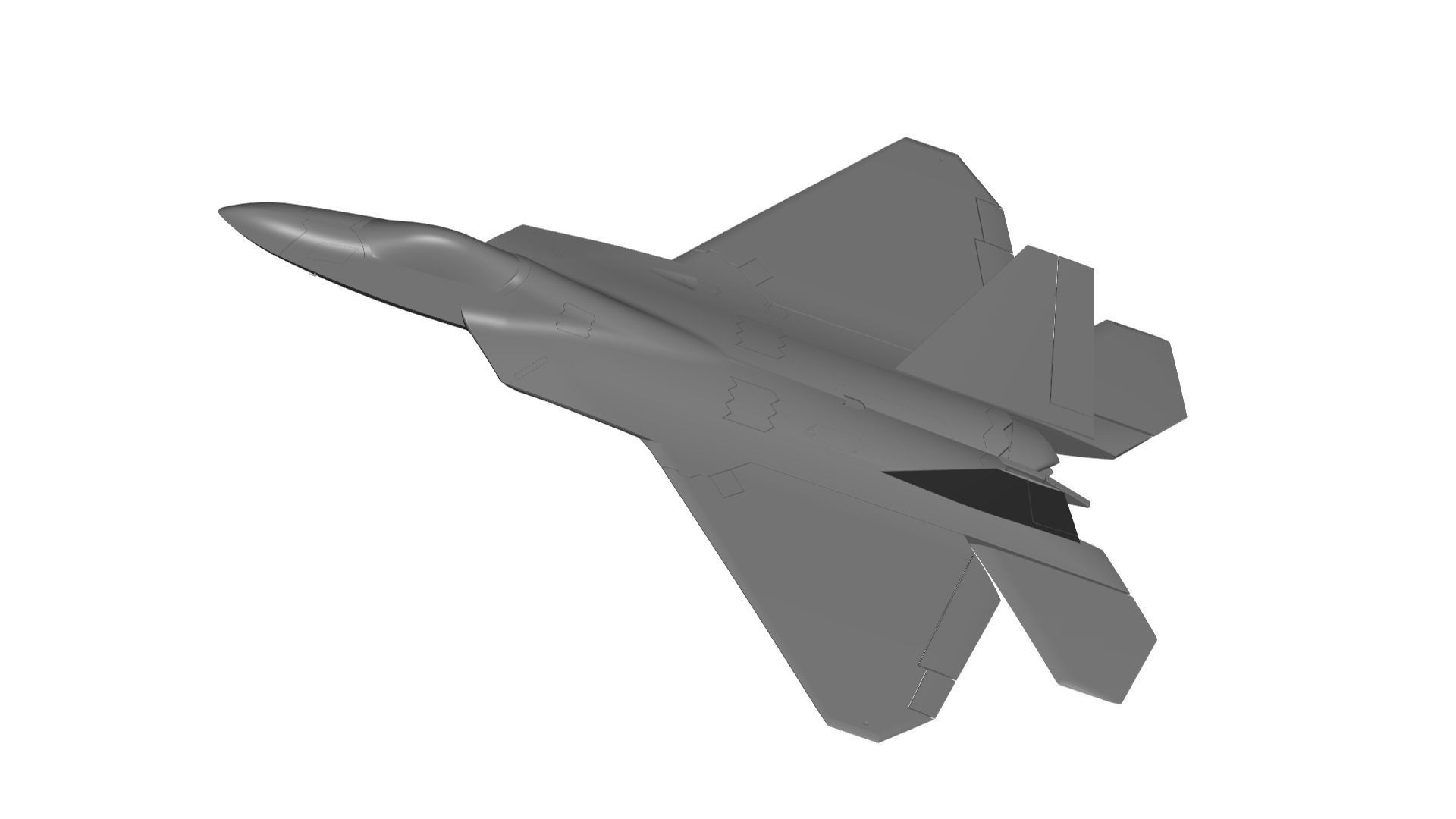 f-22 raptor 3D model | CGTrader