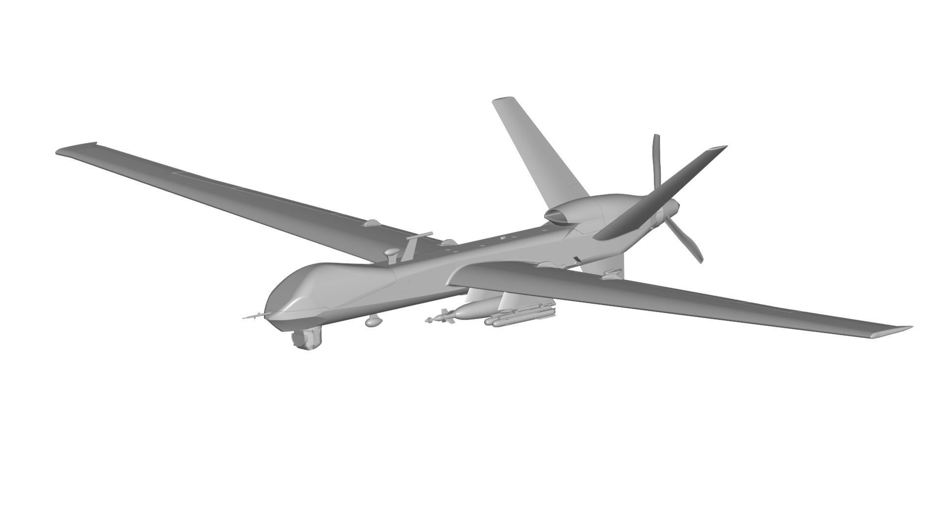 MQ-9 Reaper 3D model | CGTrader