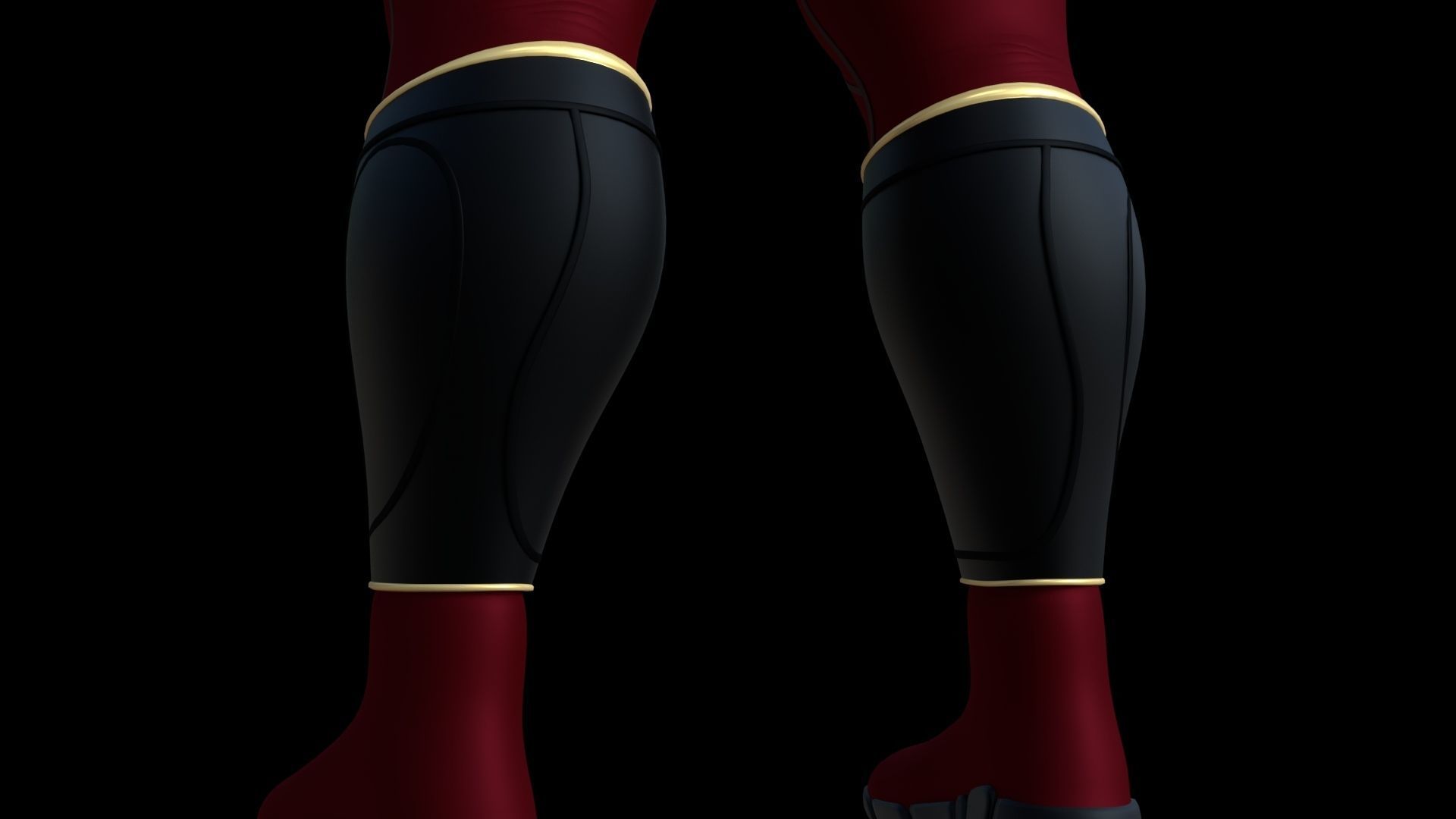 3D model Forearm and shin armor VR / AR / low-poly | CGTrader