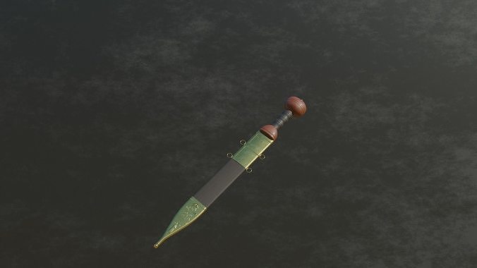 3D model Roman Gladius Sword VR / AR / low-poly | CGTrader