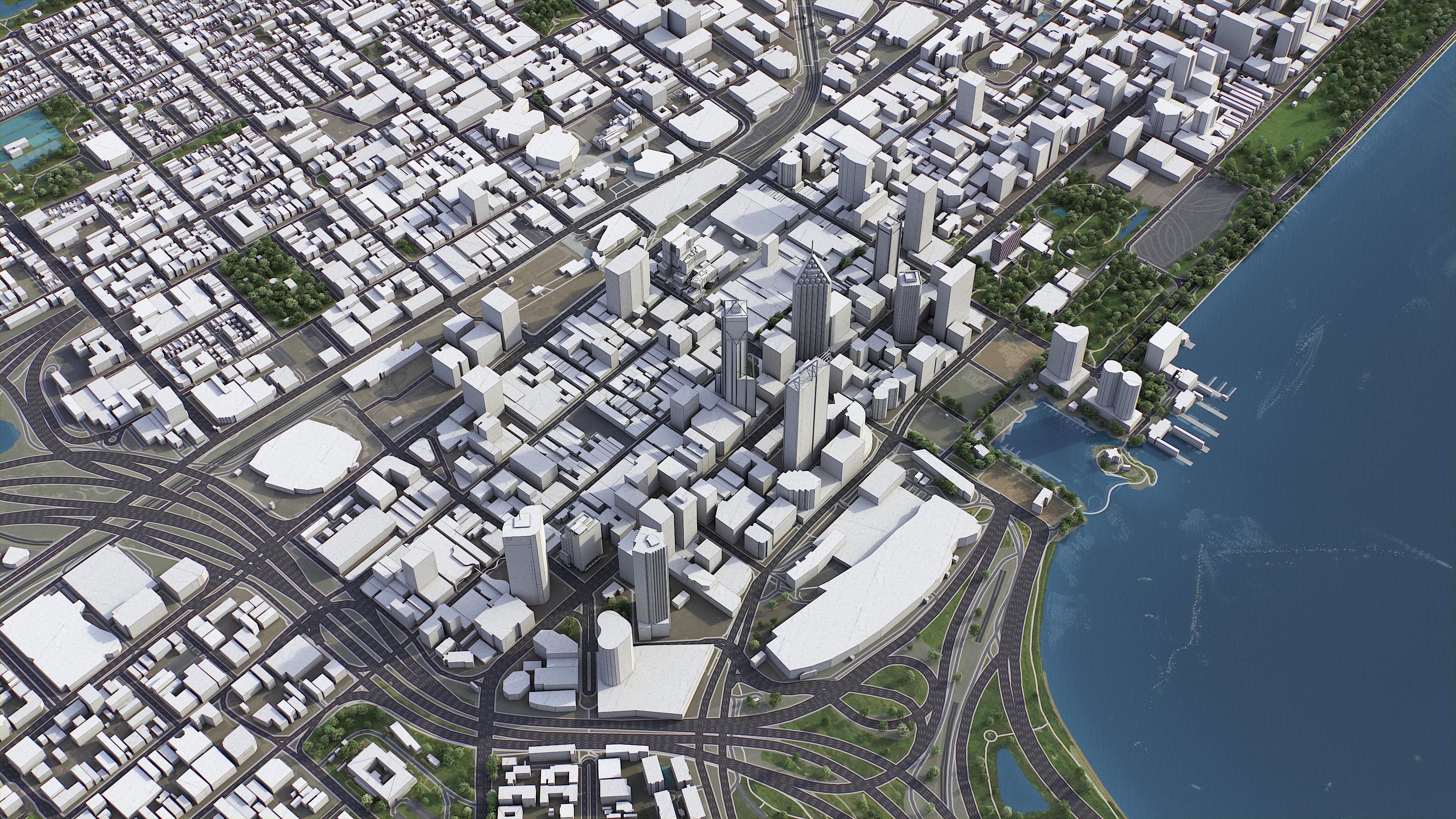 3D model Perth VR / AR / low-poly | CGTrader