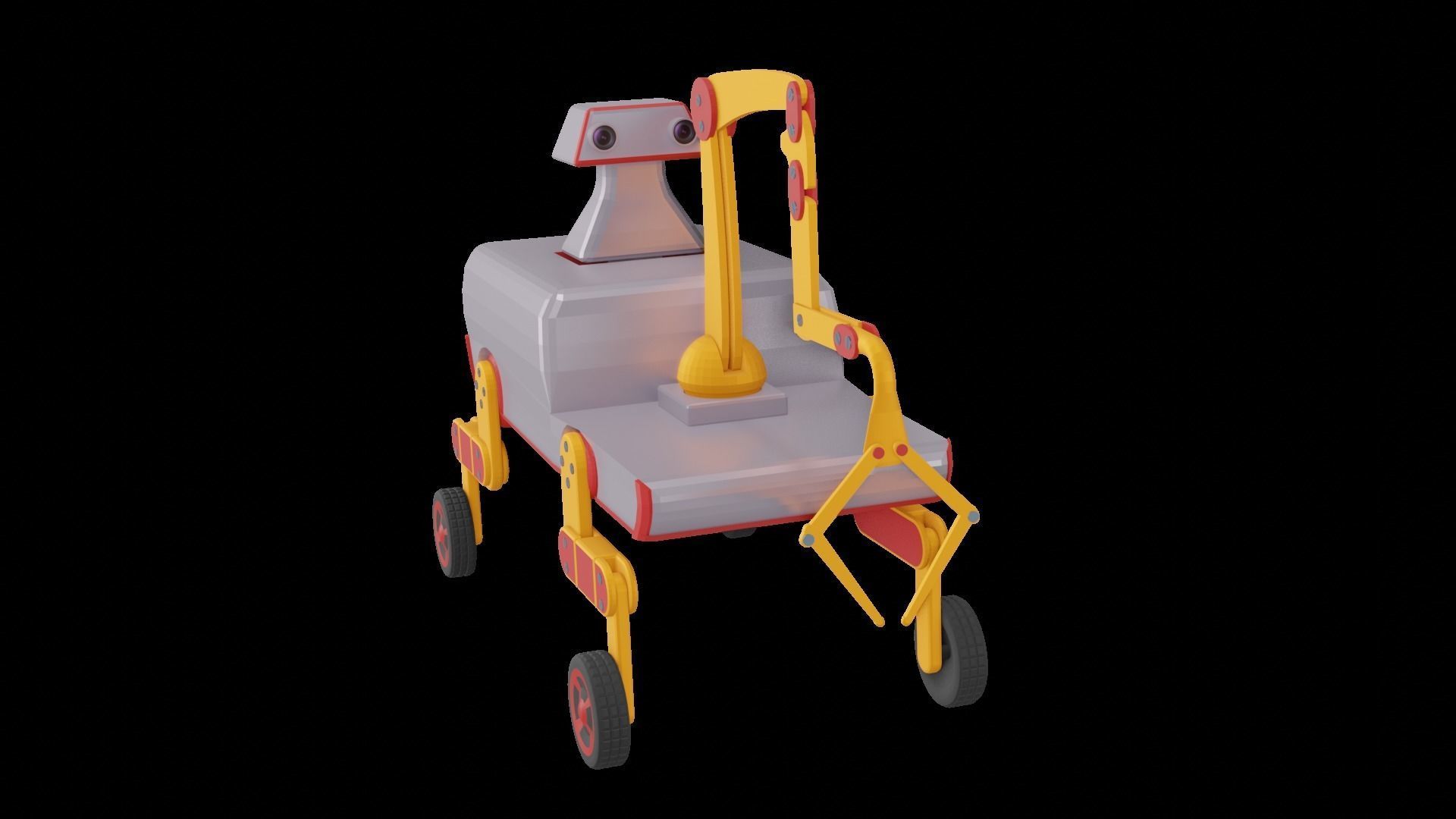 3D model Reckie The Bot VR / AR / low-poly | CGTrader