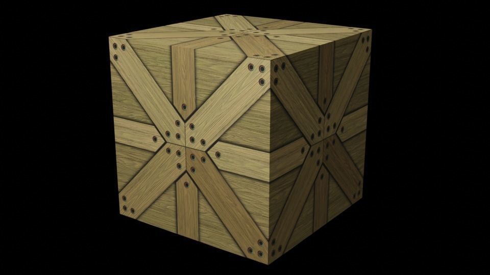 Seamless wooden texture box Texture | CGTrader