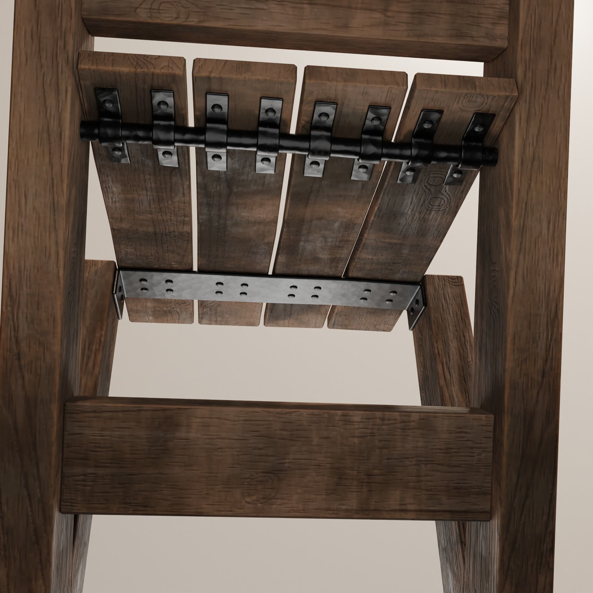 3D model Medevil grinding wheel VR / AR / low-poly | CGTrader