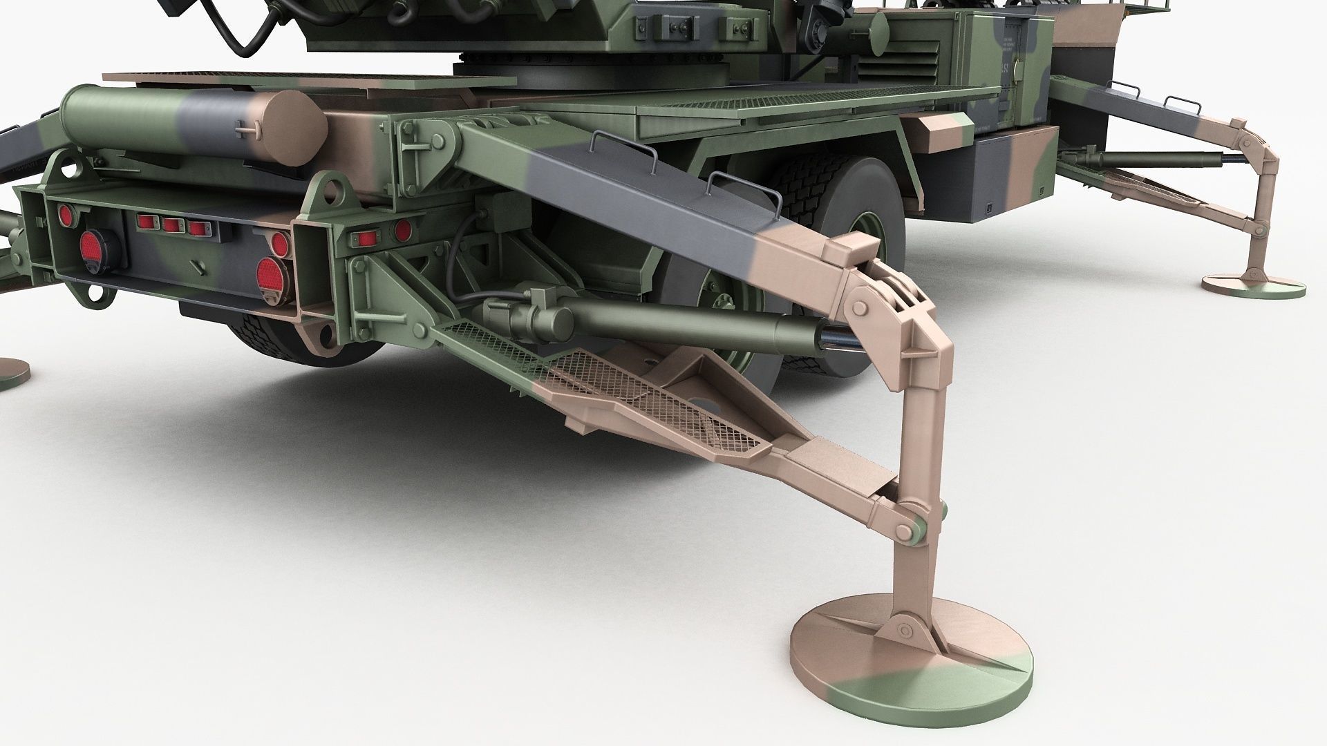 MIM-104 Patriot launcher 3D model | CGTrader