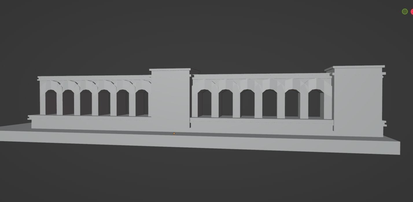Bridge Parapet 3D model | CGTrader