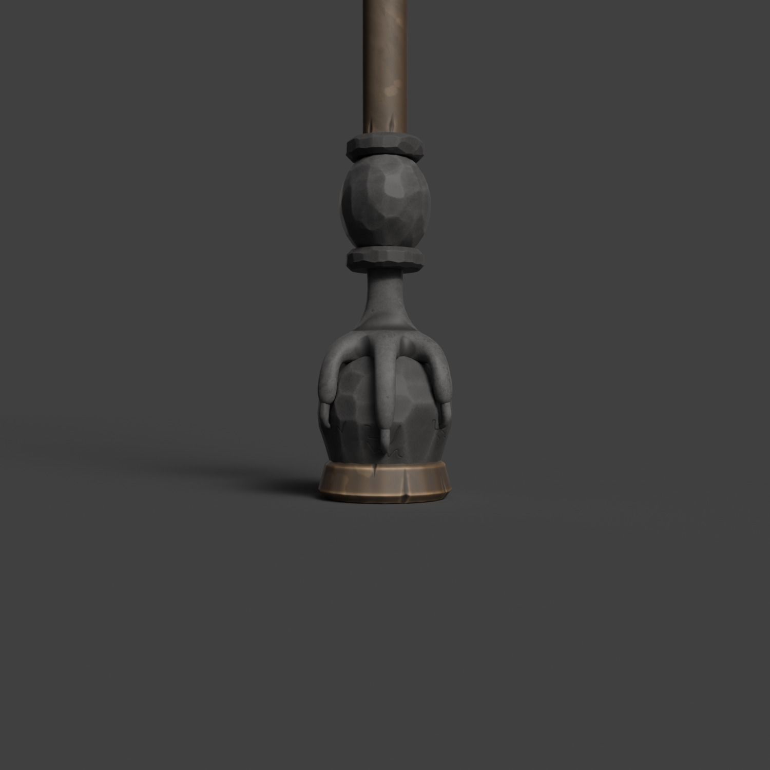 3D model Stylized Walking Cane VR / AR / low-poly | CGTrader