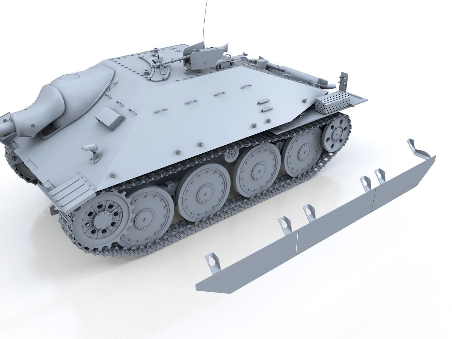Jagdpanzer 38t Hetzer 3D model | CGTrader