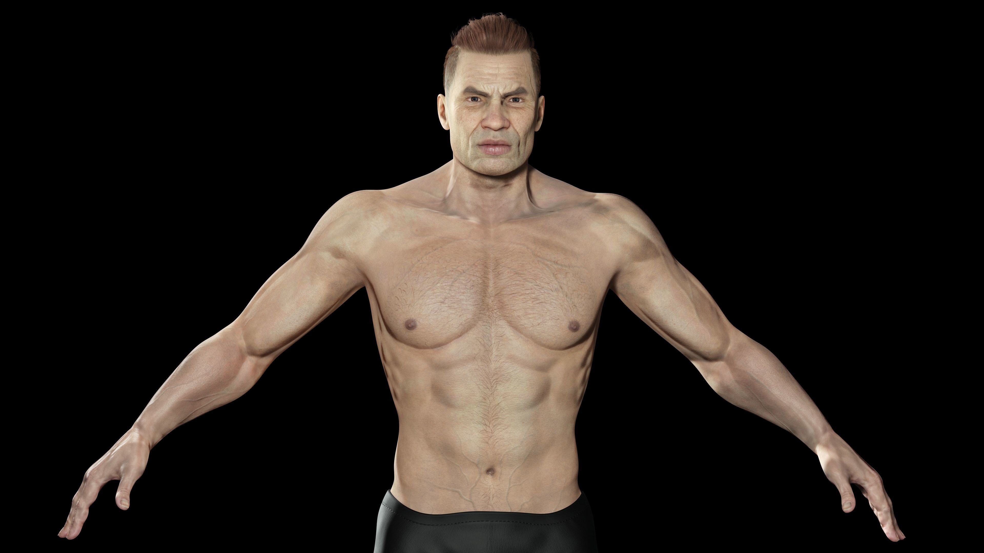 3D model Realistic Man Modular G1 VR / AR / low-poly | CGTrader