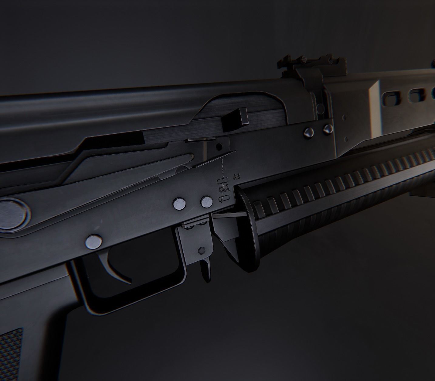 3D model AAA PP-19 BIZON Game Ready PBR VR / AR / low-poly | CGTrader